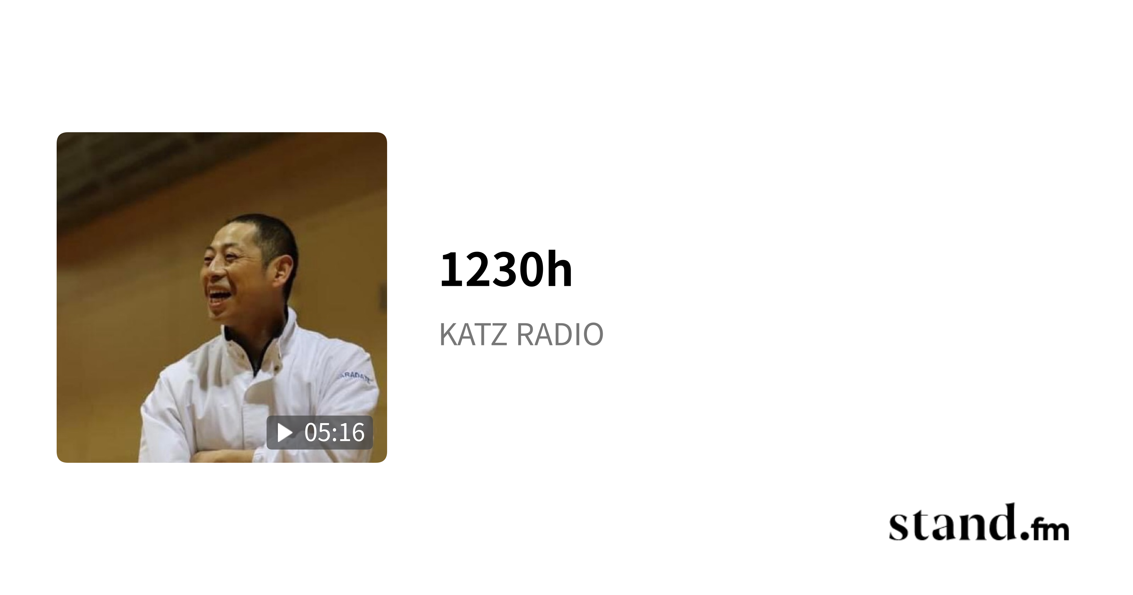 1230h - KATZ RADIO | stand.fm